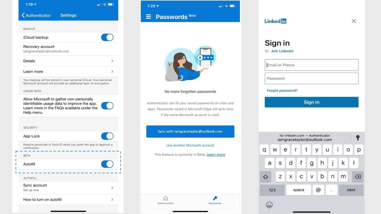 Microsoft Authenticator ganha preenchimento automático de senhas - Vida ...