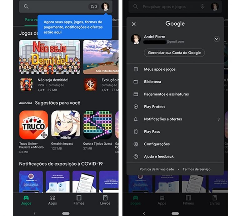 Play Store tem interface redesenhada no Android - Vida Celular