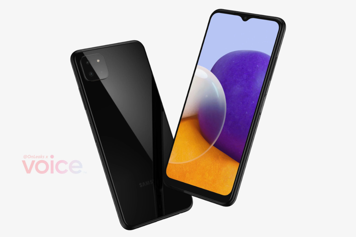 Novas imagens do Galaxy A22 revelam celular diferente do que foi visto ...