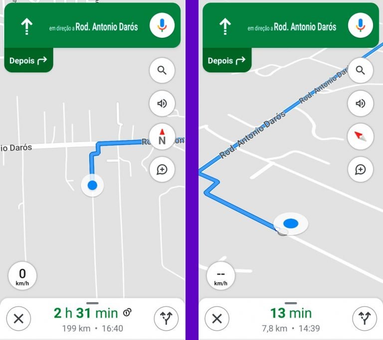 Função de bússola retorna ao Google Maps - Vida Celular