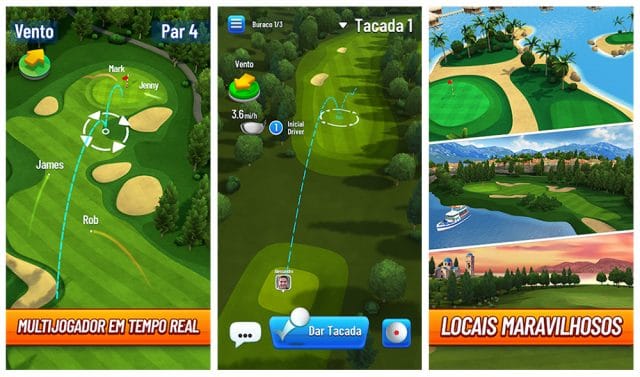 Os 5 melhores games de golf para mobile - Vida Celular
