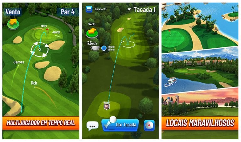 Os 5 melhores games de golf para mobile - Vida Celular